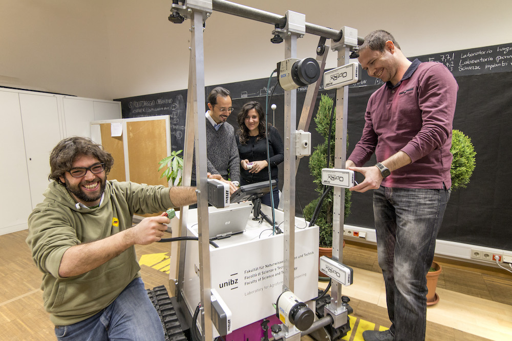 Il robot contadino sta nascendo all'UniBz