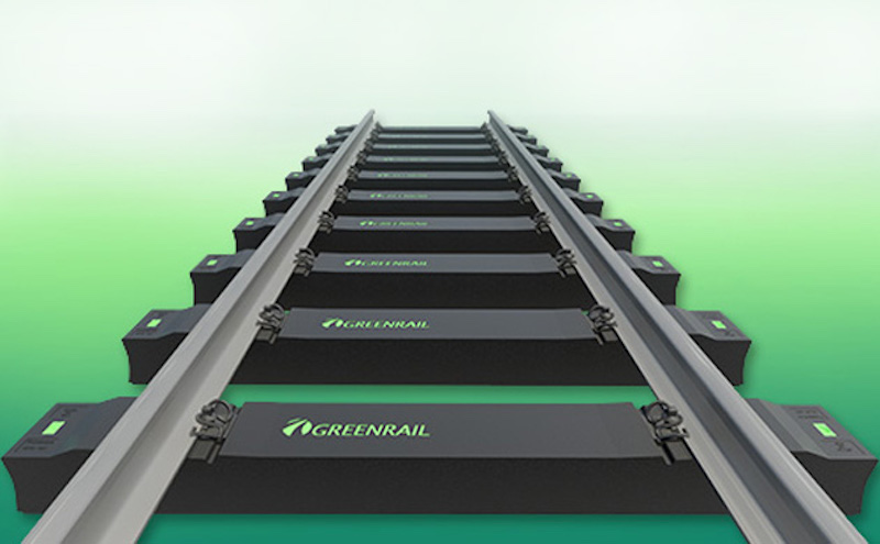 GreenRail, la traversina fotovoltaica e intelligente
