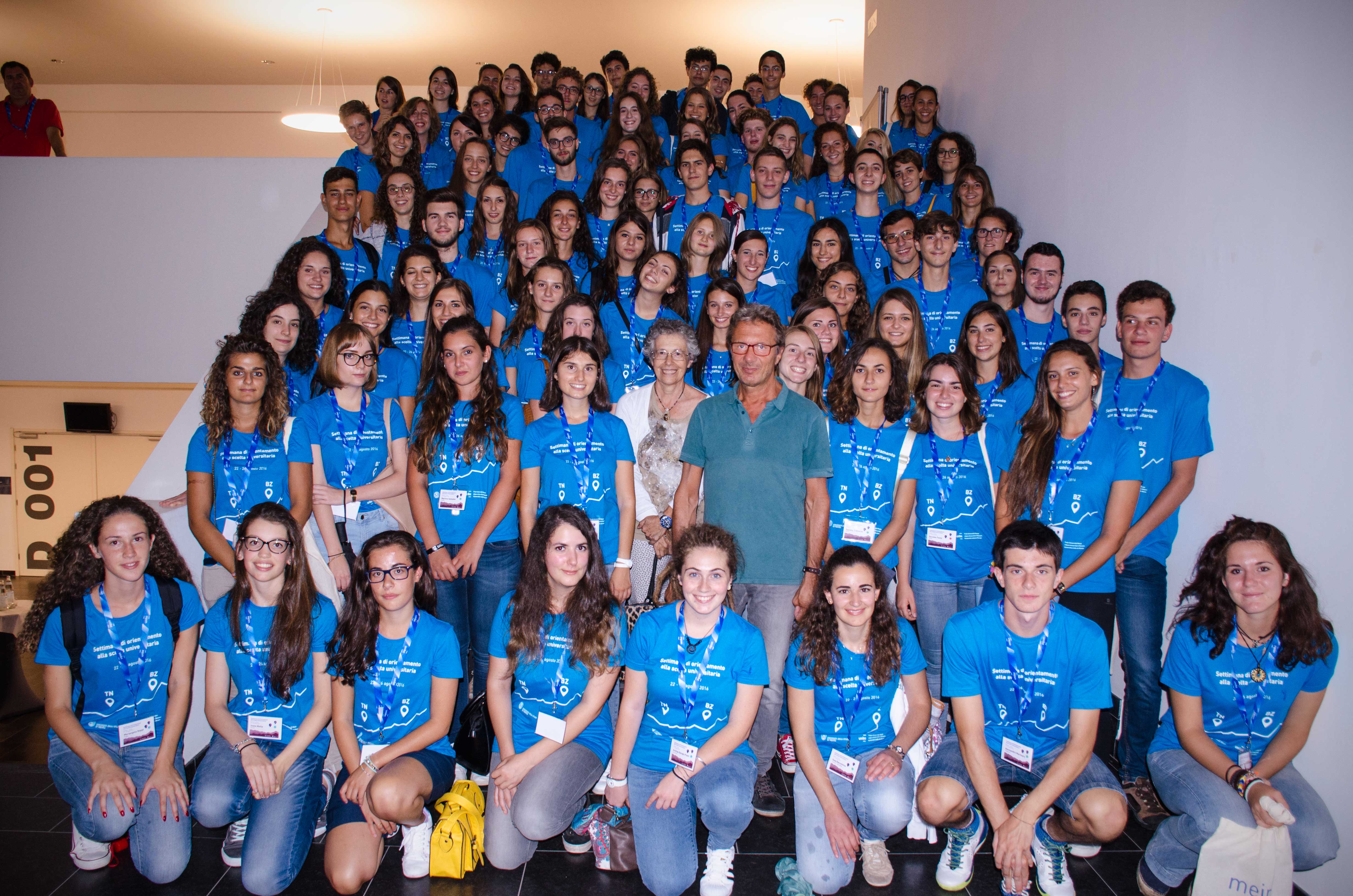 Unibz, da tutta Italia a Bolzano per la settimana di orientamento