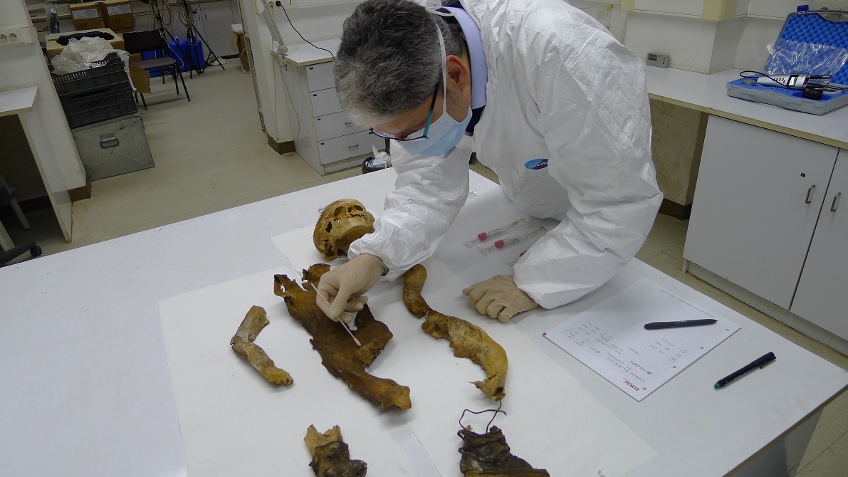 Beirut, tre mummie del museo restaurate da Eurac a Bolzano