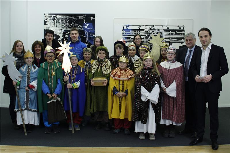 Sternsinger a palazzo Widmann