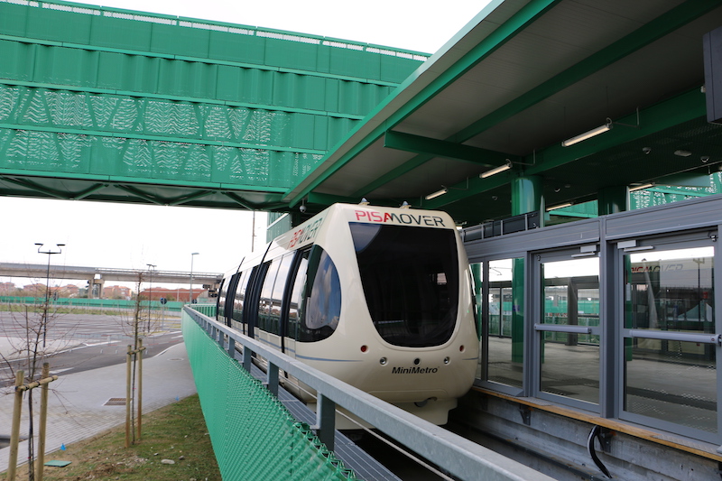 Pisamover: in 5 minuti dall'aeroporto alla stazione grazie a Leitner