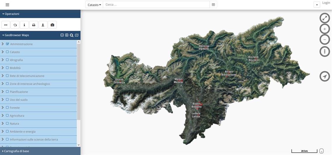 Geobrowser Maps, attualizzata la piattaforma digitale geografica della ...