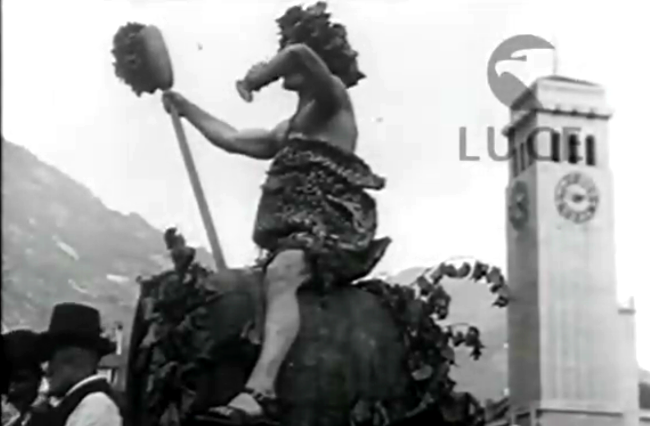 La festa dell'uva a Bolzano in un filmato dell'Istituto Luce di 90 anni fa