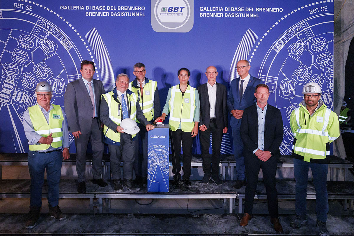 Tunnel di base del Brennero, la fresa Tbm "Ida" nel cantiere Gola del ...